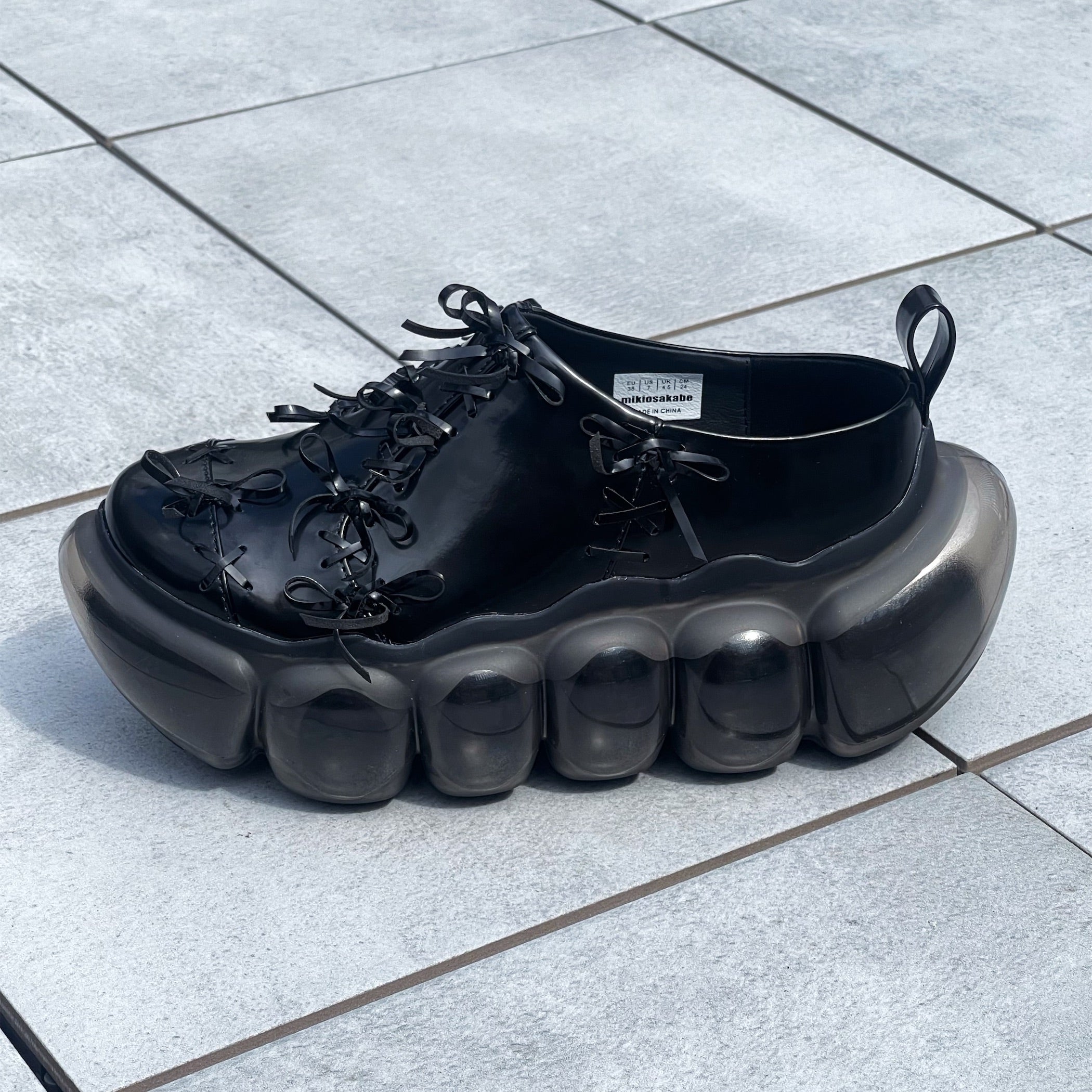 JEWELRY BUBBLE TINY RIBBON SABO / BLACK / MIKIOSAKABEサボ | シープ / SHEEP ...