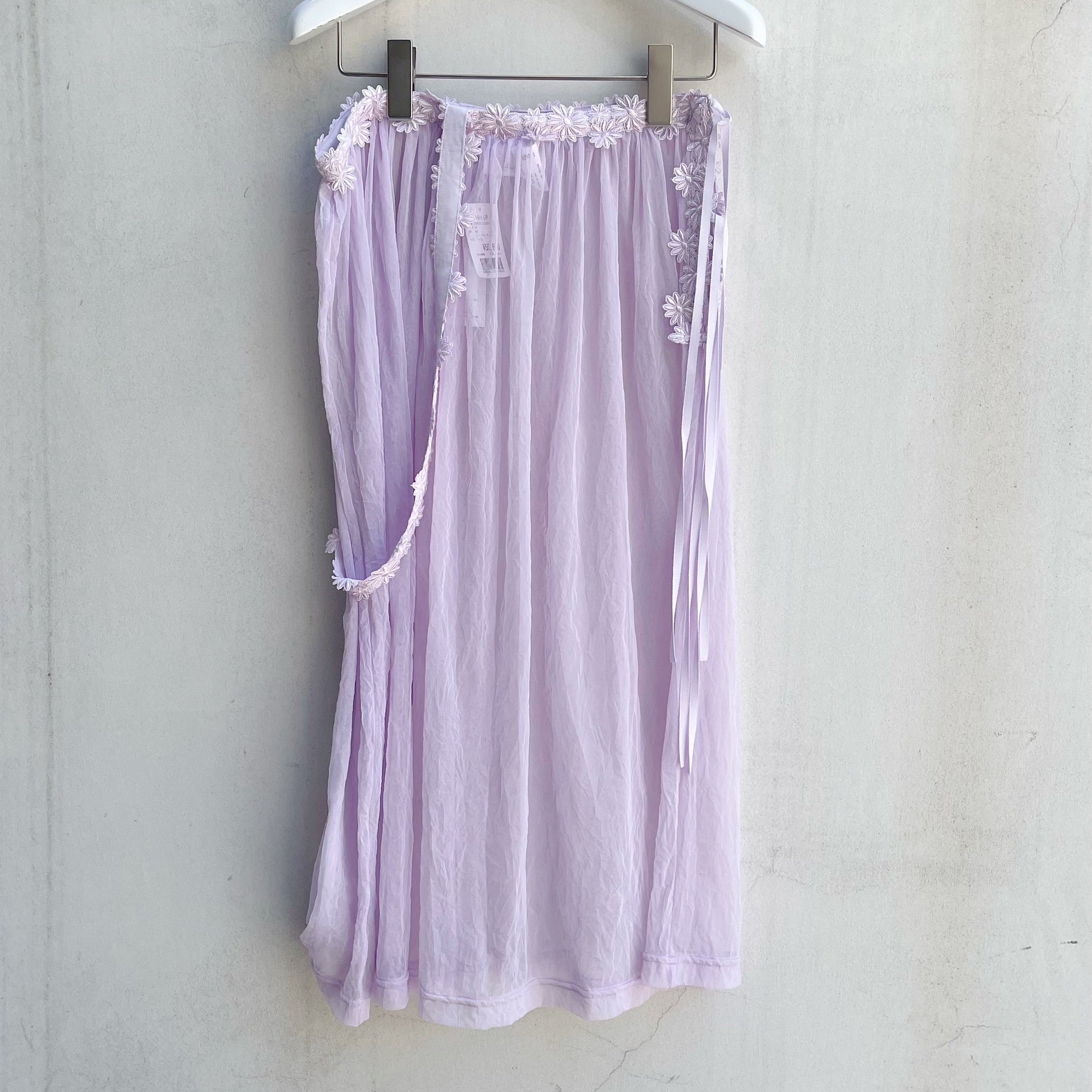 Sheer Skirt / Lavender / シアースカート | シープ / SHEEP | MIYAO
